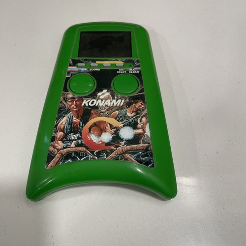 Official 1989 Konami Contra Electronic Handheld Video Game! ~ Works ...