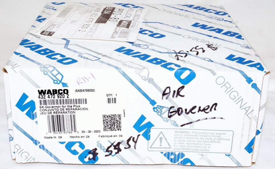 Air Brake Governor Wabco 4324709202 | eBay