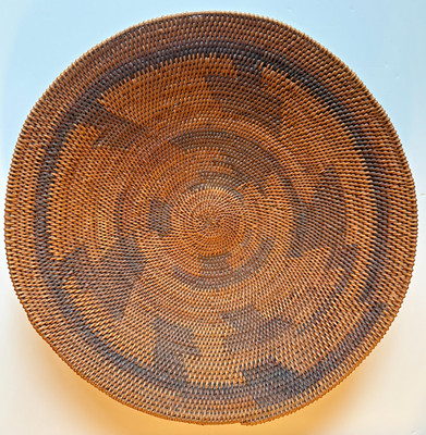 Exceptional N. California POMO Twined Basket Tray Early 20th Century | eBay