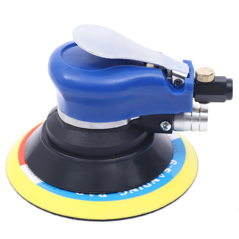 6INCH Air Palm Orbital Sander Random Hand Sanding Pneumatic Round 10000 ...