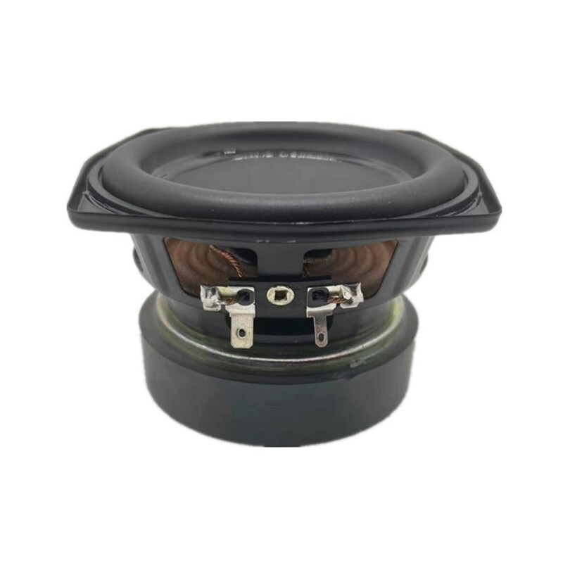 4 Inch Subwoofer Bass Speaker Carbon Fiber Cone Woofer Speaker 4/8 OHM ...