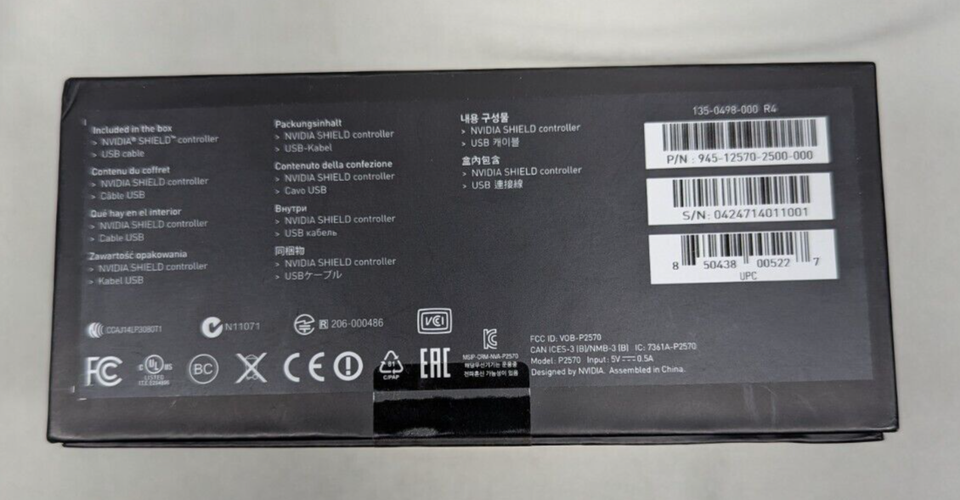 NVIDIA Shield Controller Model P2570 Wireless Gaming Controller | eBay