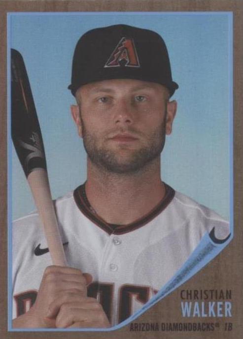 2021 Topps Archives - 1962 Topps Christian Walker #80 Blue Foil /25 for ...