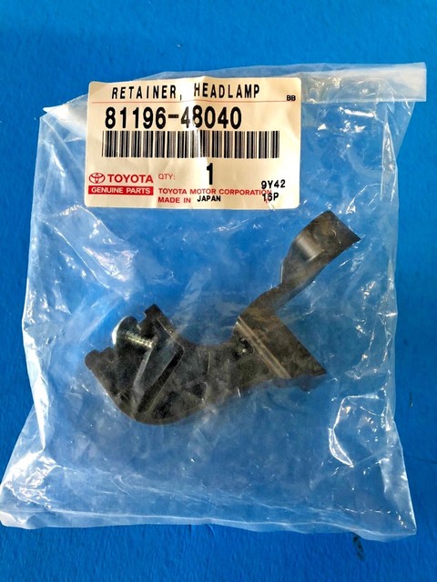 8119648040 Genuine Toyota Retainer Headlamp Protector LWR LH 81196 ...