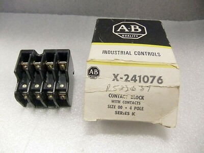 Allen-Bradley X-241076 Contact Block | eBay