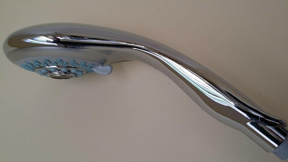 SHOWER HEAD TREVI STYLE FIVE FUNCTION WITH TOTAL WATER STOP - ANTI ...