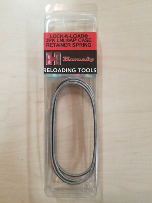 Hornady Lock-N-Load Shell Plate Retainer Spring, 3 Pack, mpn 392370 NIP ...