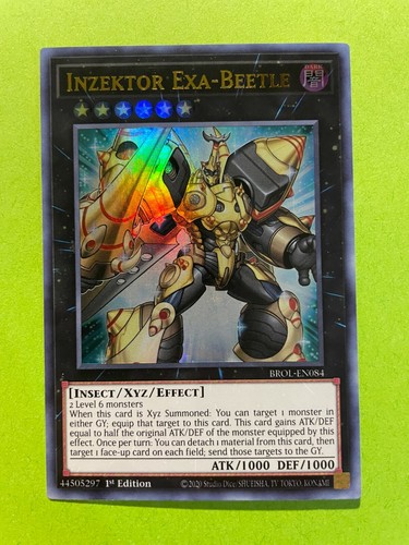 Yugioh Inzektor Exa-Beetle MP21 EN232 Ultra Rare 1st Ed | eBay Australia