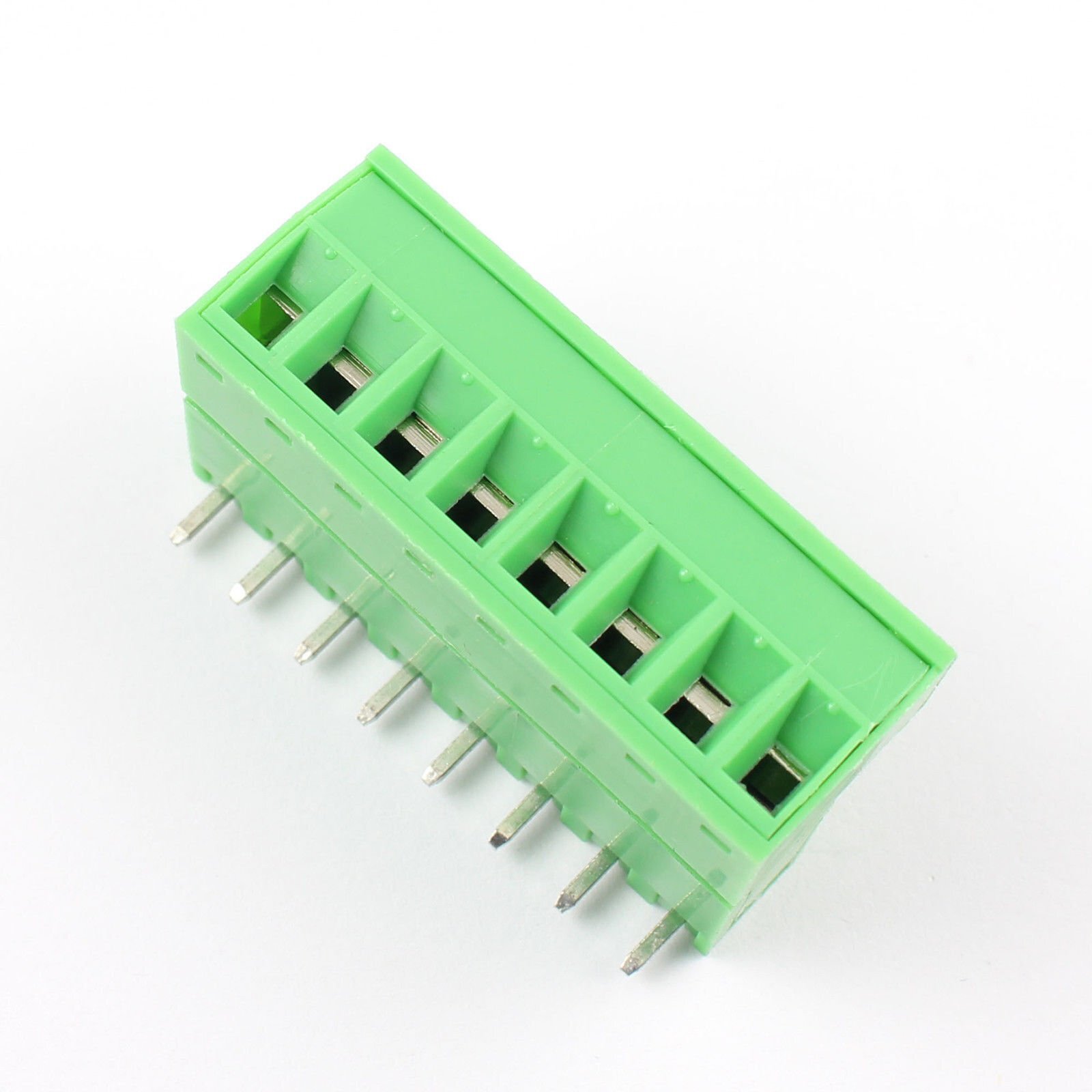 1PC 5.08mm 8 Pin Right Angle Screw Terminal Block Pluggable Plug ...