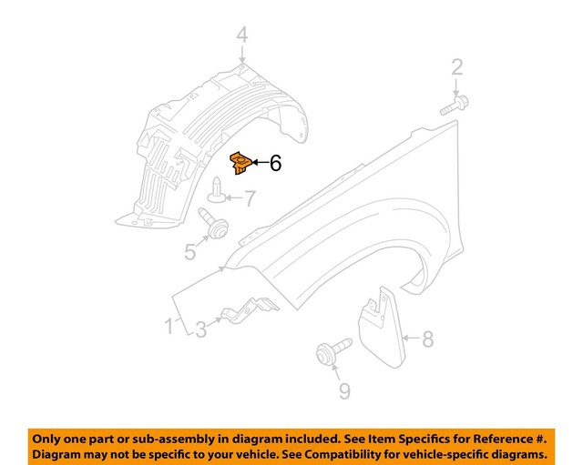 Nissan OEM 0128100831 Fender-fender Liner Grommet for sale online | eBay