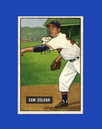 1951 Bowman Set-Break #114 Sam Zoldak NR-MINT *GMCARDS* | eBay