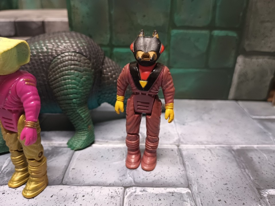 Vintage DINO RIDERS Lot RATTLAR, Rasp, Monoclonius, Rulon Antor Figure ...