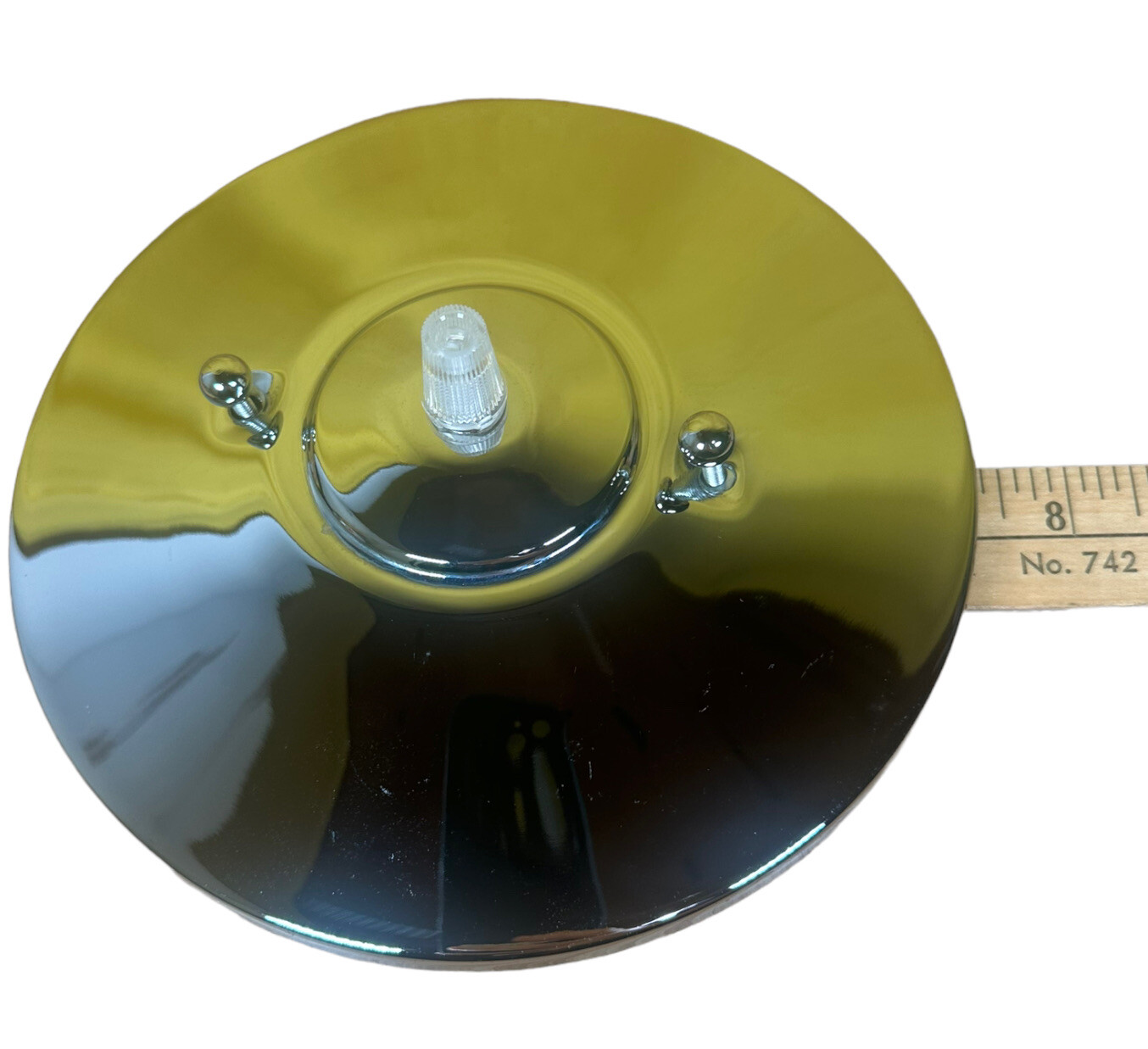 Traditional Canopy Kit for Outlet Box & Hang Ceiling Fixture Chrome ...