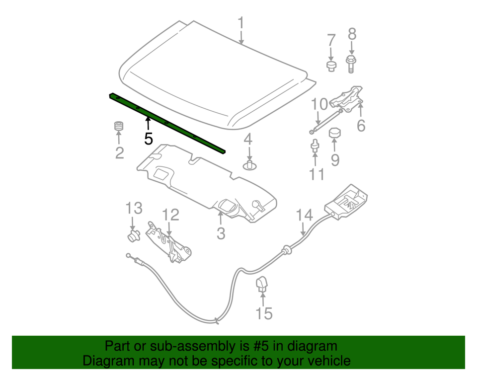 Genuine Nissan Front Seal 65810-9FV0A | eBay