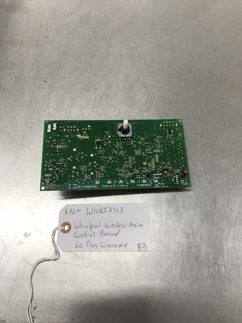 W10857313 Whirlpool Washer Control Board 60 Day . for sale online | eBay