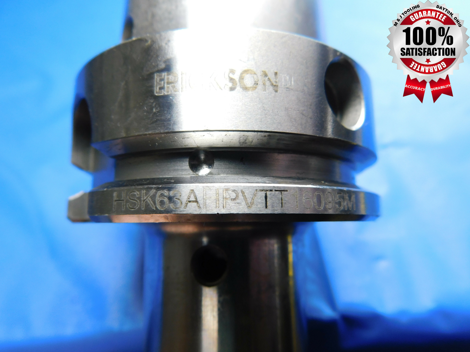 HSK63A 16mm I.D. SHRINK FIT TOOL HOLDER T08/HSK-A63 W/ COOLING TUBE | eBay