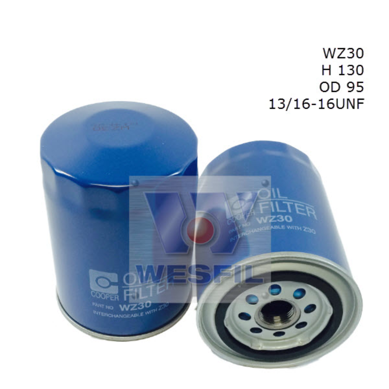 Cooper Oil Filter WZ30 interchangeable Z30 for HOLDEN / JEEP / TOYOTA ...