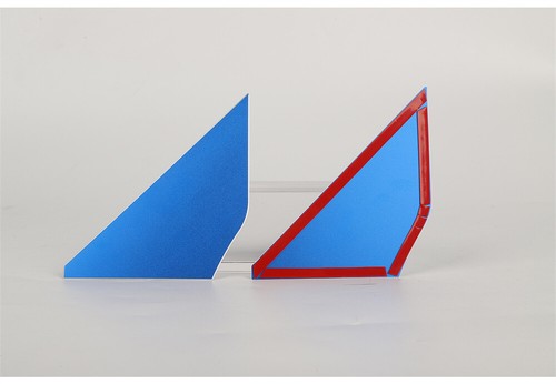 Steel Blue Rear Window Triangular Panel Cover For Ford Bronco 2021 ...