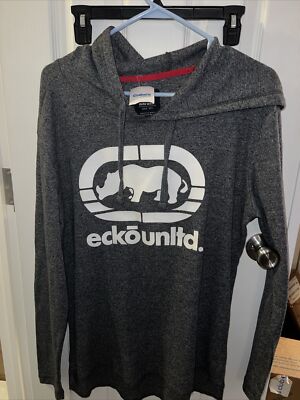 Ecko Unlimited Units Hoodie Gray Size Large Mens NWT | eBay