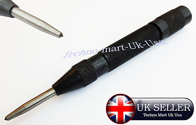 Heavy Duty Spring Loaded Automatic Centre Punch 125m Marking ...