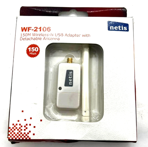 Netis WF-2106 150M Wireless-N USB Adapter with Detachable Antenna | eBay