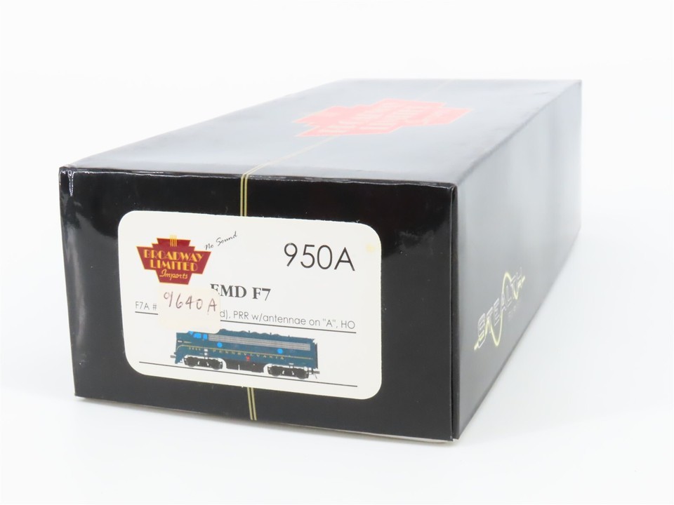 HO Scale Broadway Limited BLI 950A PRR Pennsylvania F7B Diesel #9503B w ...