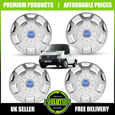 16" WHEEL TRIMS HUB CAPS TO FIT FORD TRANSIT VAN SET OF 4 2000-2025 MK6 ...