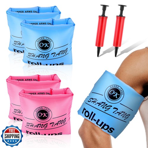 4 Pack Arm Floaties for Adults and Kids, Water Wings Inflatable Arm ...