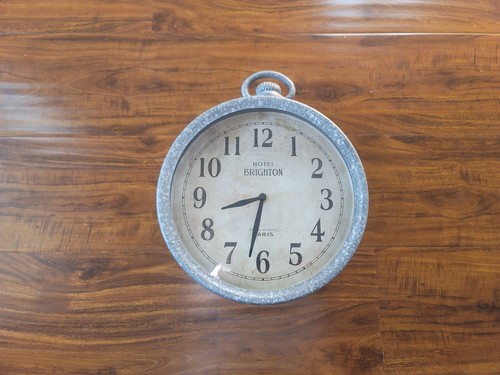 BRIGHTON Double-Sided Wall Clock - 218 Rue De Rivoli PARIS - Inc FREE ...