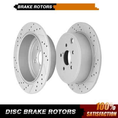 286mm Rear Disc Brake Rotors for Subaru Forester Impreza Legacy Outback ...