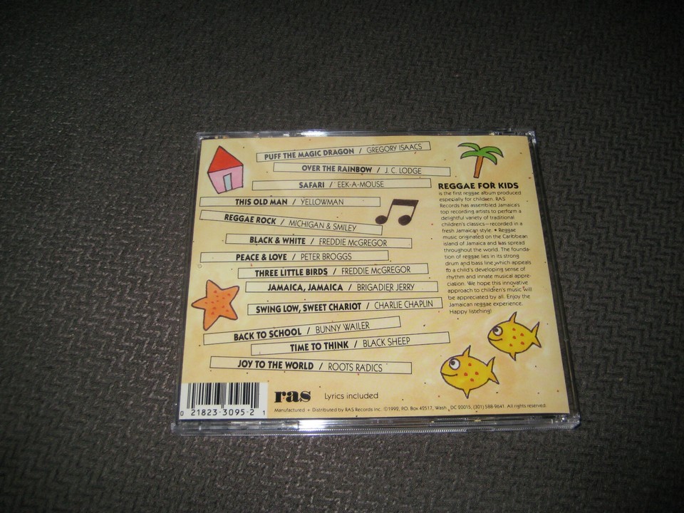 REGGAE FOR KIDS / VARIOUS: REGGAE FOR KIDS / CD. RAS 3095CD 21823309521 ...