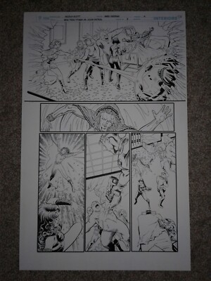CONVERGENCE THE NEW TEEN TITANS 2 pg 4 TITANS VS DOOM PATROL - SEXY STARFIRE | eBay