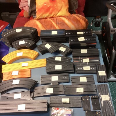 Aurora Slot Car Track Model Motoring-Huge Lot-Giant Assortment w ...