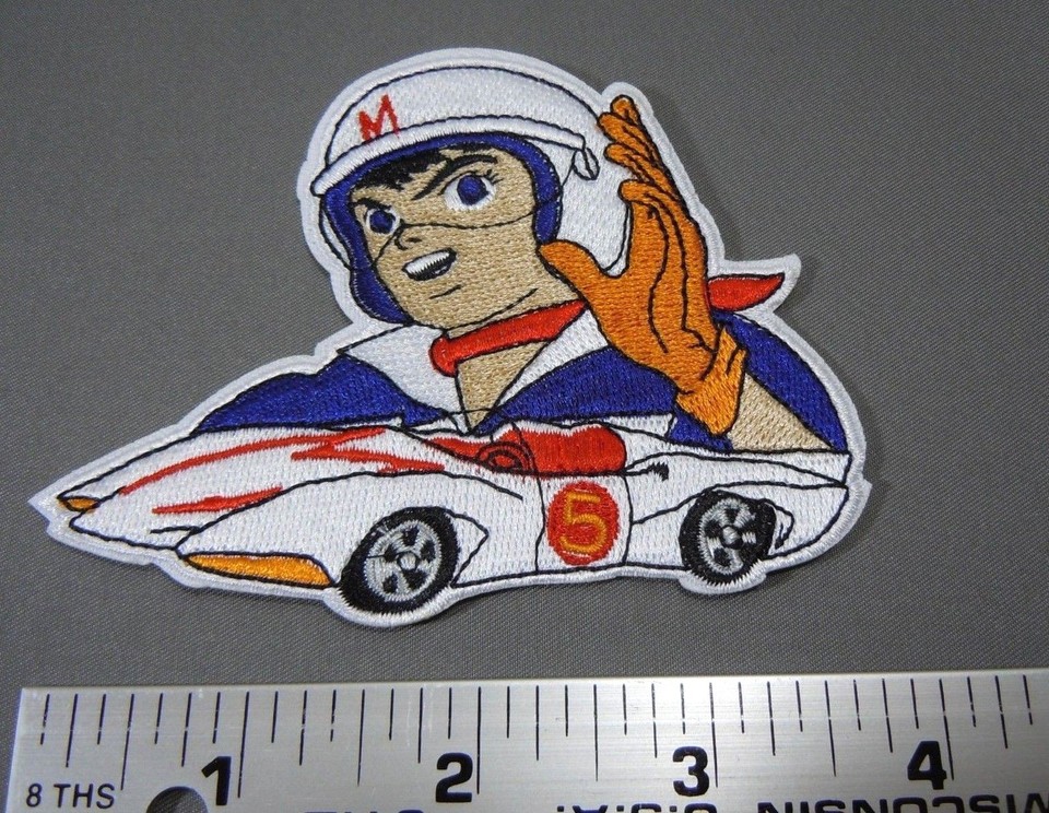 SPEED RACER with MACH 5 - Mach Go - Embroidered Iron-On Patch - 4" | eBay