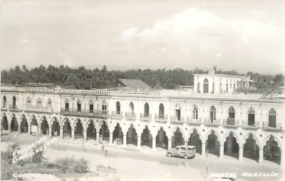 RPPC Postcard; Colima Col. Mexico Moorish Architecture Archways Portal ...