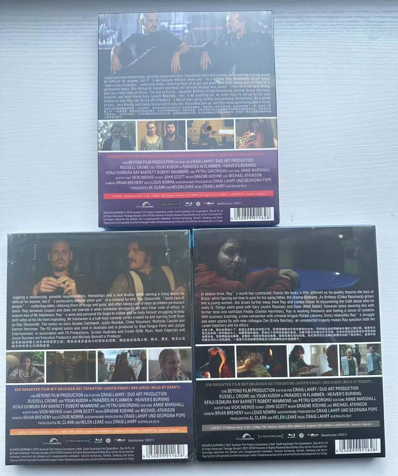 Mr Inbetween:Season 1-3 TV Series Blu-Ray DVD BD 6 Disc All Region Box ...