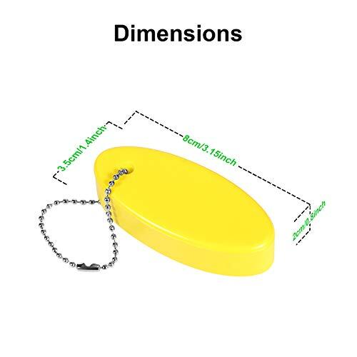 4 Pack Foam Floating Keychain Key Ring for Boating Fishing Sailing | eBay