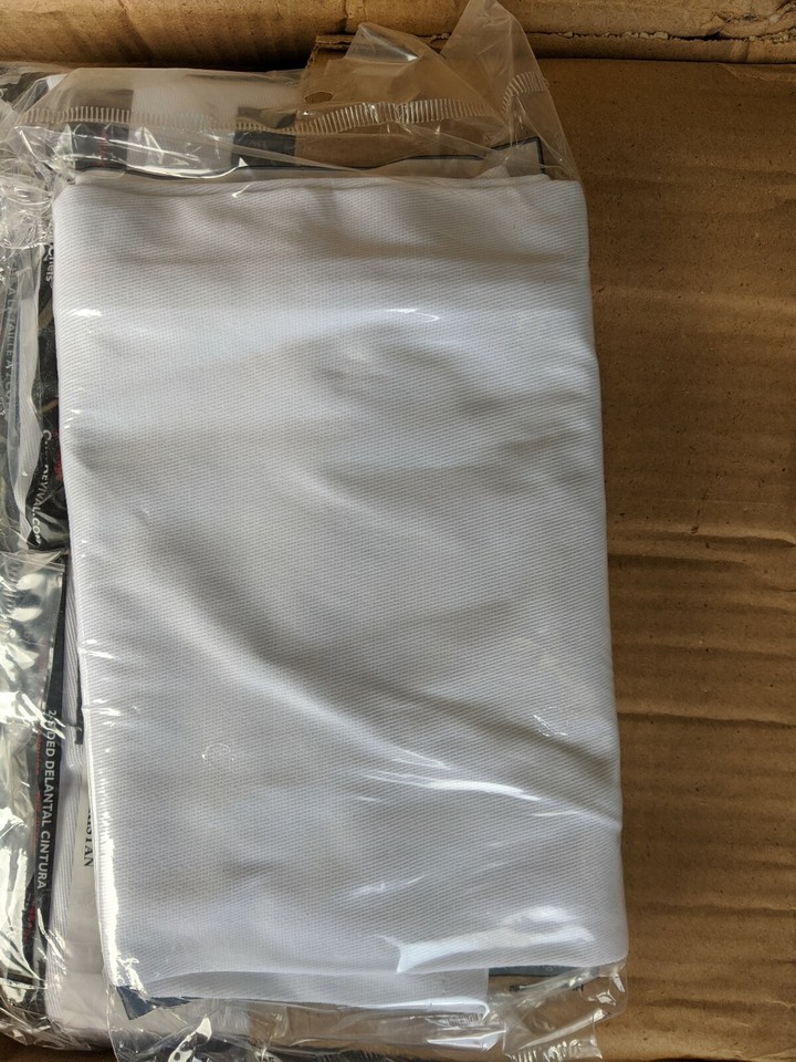 6 Chef Revival White Knife & Steel Reversible Poly-Cotton Two-Sided ...