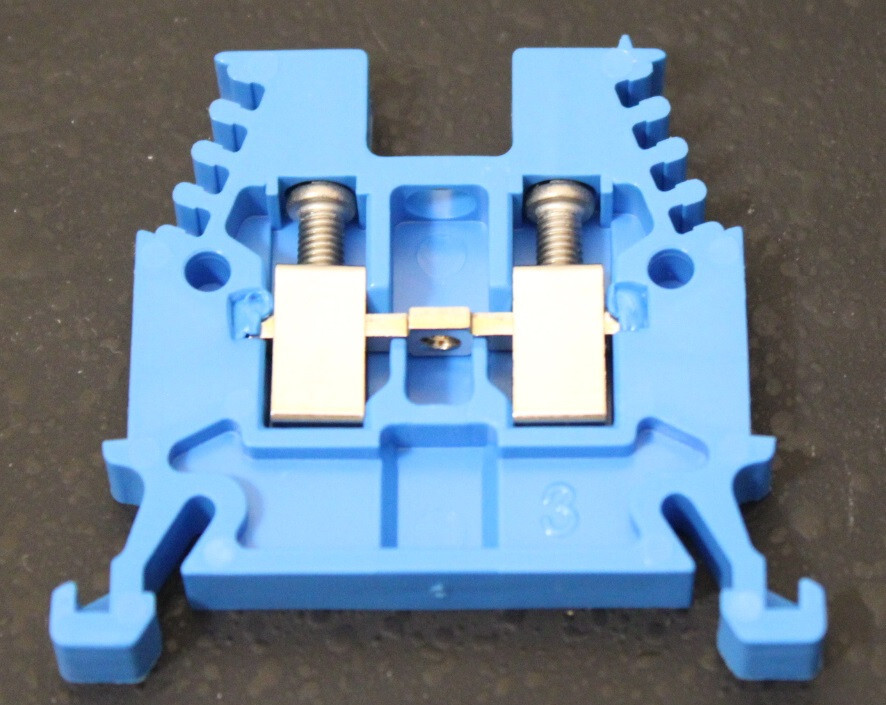 NEW Lot of 50 NOS 1492-W4-B Allen Bradley Blue Terminal Block Series A ...