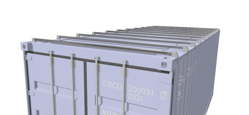 Shipping Container Roof Uni-Strut Truss Fixing Bracket 20ft Container ...