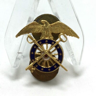 Army Quartermaster Insignia Eagle Crossed Sword Key Metal Enamel Pin | eBay