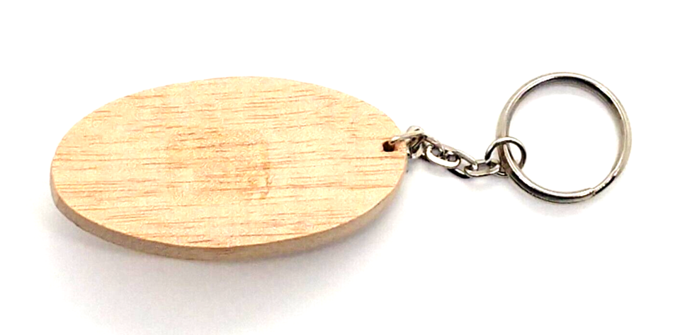 Vintage Carved Wood Duck Keychain Keyring #3 | eBay