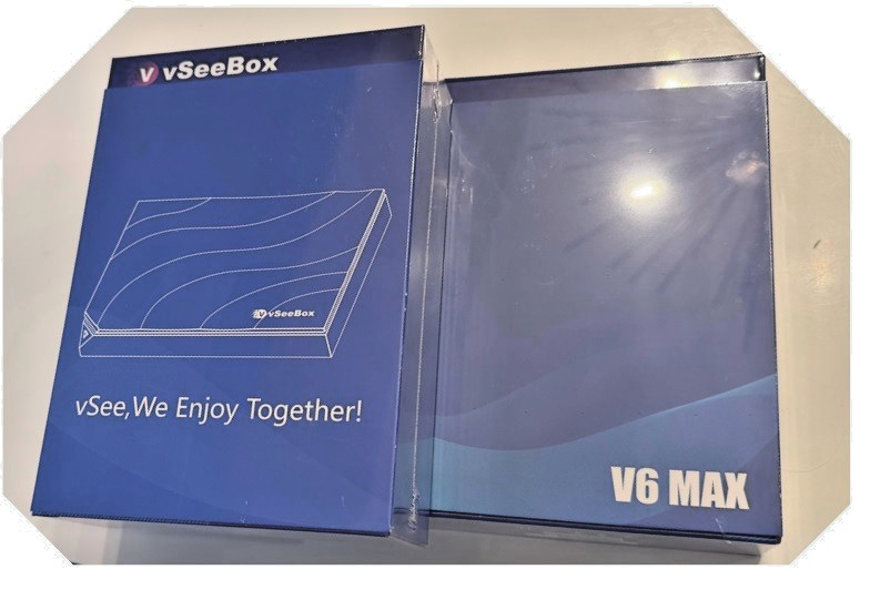 vSeeBox V6 MAX TV Streaming Vsee Box NEW Factory Sealed 2026 Version | eBay