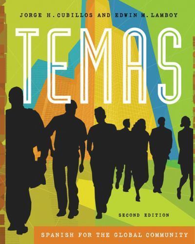Available Titles CengageNOW Ser.: Temas : Spanish for the Global ...