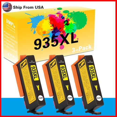 3PK 934XL Ink Cartridge for Officejet-6815 Printer | eBay