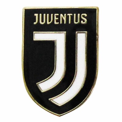 New FC Juventus Football Crest Enamel Pin Badge, Juve Football Crest ...