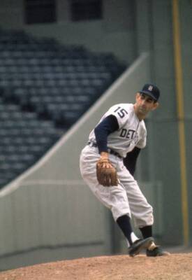 Baseball Detroit Tigers Don Mossi In Action Pitching 1961 1 Old Photo ...