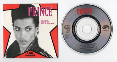 Prince CD-SINGLE 3-Inch KISS Extended Version © 1989 Paisley Park 921 ...