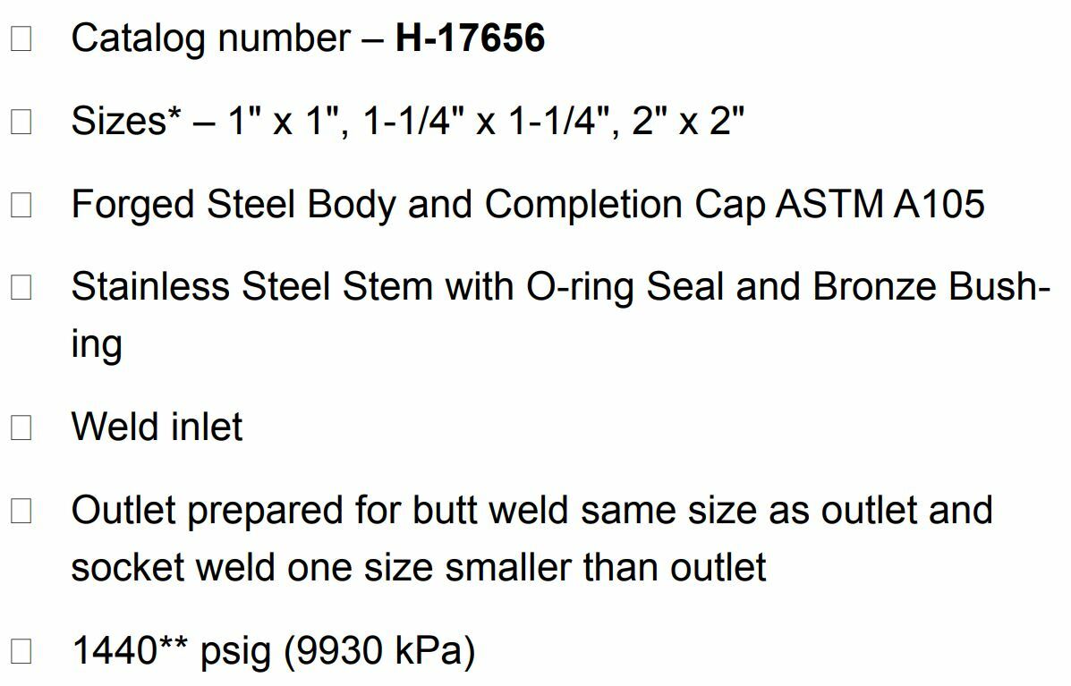MUELLER H-17656 1" x 1" NO-BLO Service Stop Tee Weld End 1440 PSIG ...