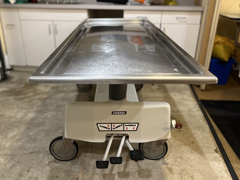 Ferno 101-H Embalming table | eBay